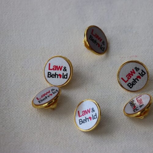 Law and Behold Lapel Pins - Law and Behold